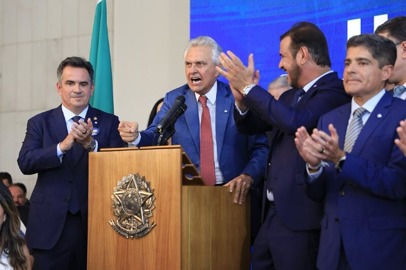 Caiado é figura central no lançamento da federação UB e PP: "Vamos ...