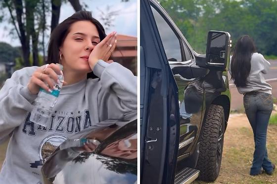 Ana Castela não aguenta ritmo de bebedeira do namorado e passa mal em ...